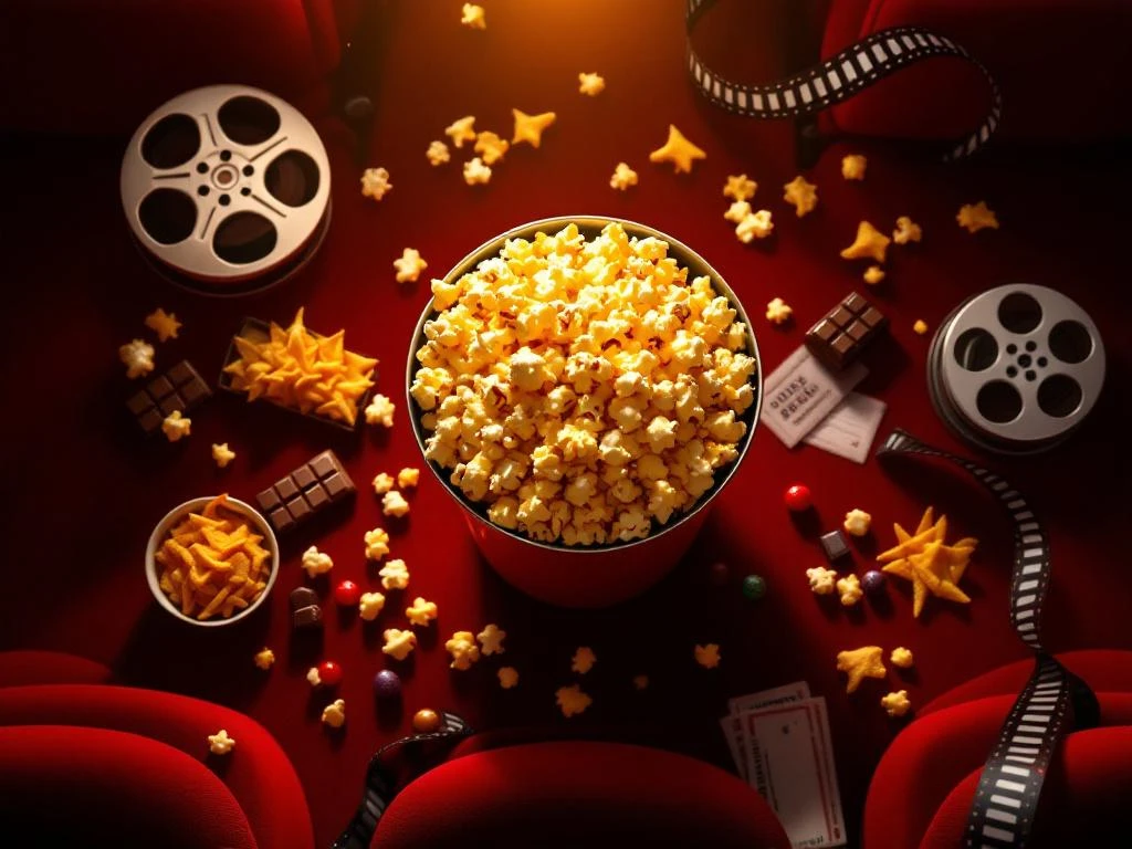 Wat is lekker om te eten tijdens een film?